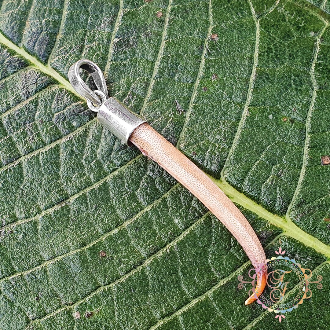Natural Mangal Kaanta Pendant in 925 Silver: Mars Energy Talisman - Etsy