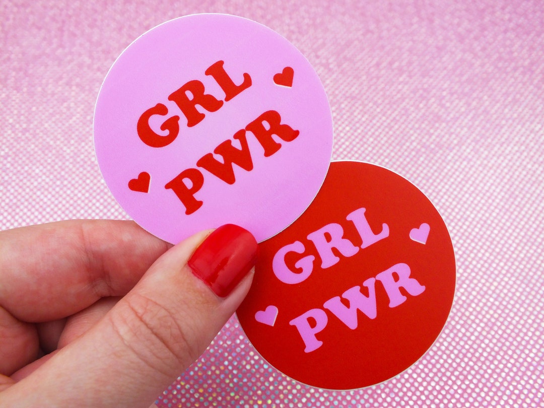 GRL PWR girl Power Vinyl Sticker - Etsy
