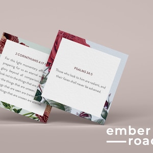 Bible Verse Cards Scripture Cards Encouraging Gift by - Etsy