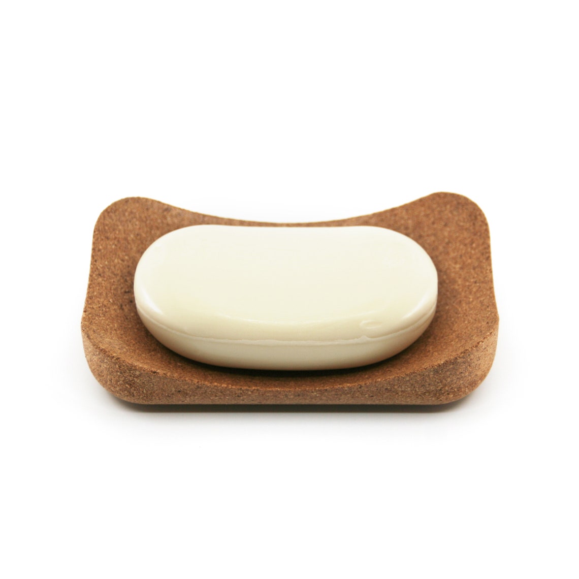 Space Ctrl Design Scoop Soap Dish Cork Soap Dish for the Kitchen or ...