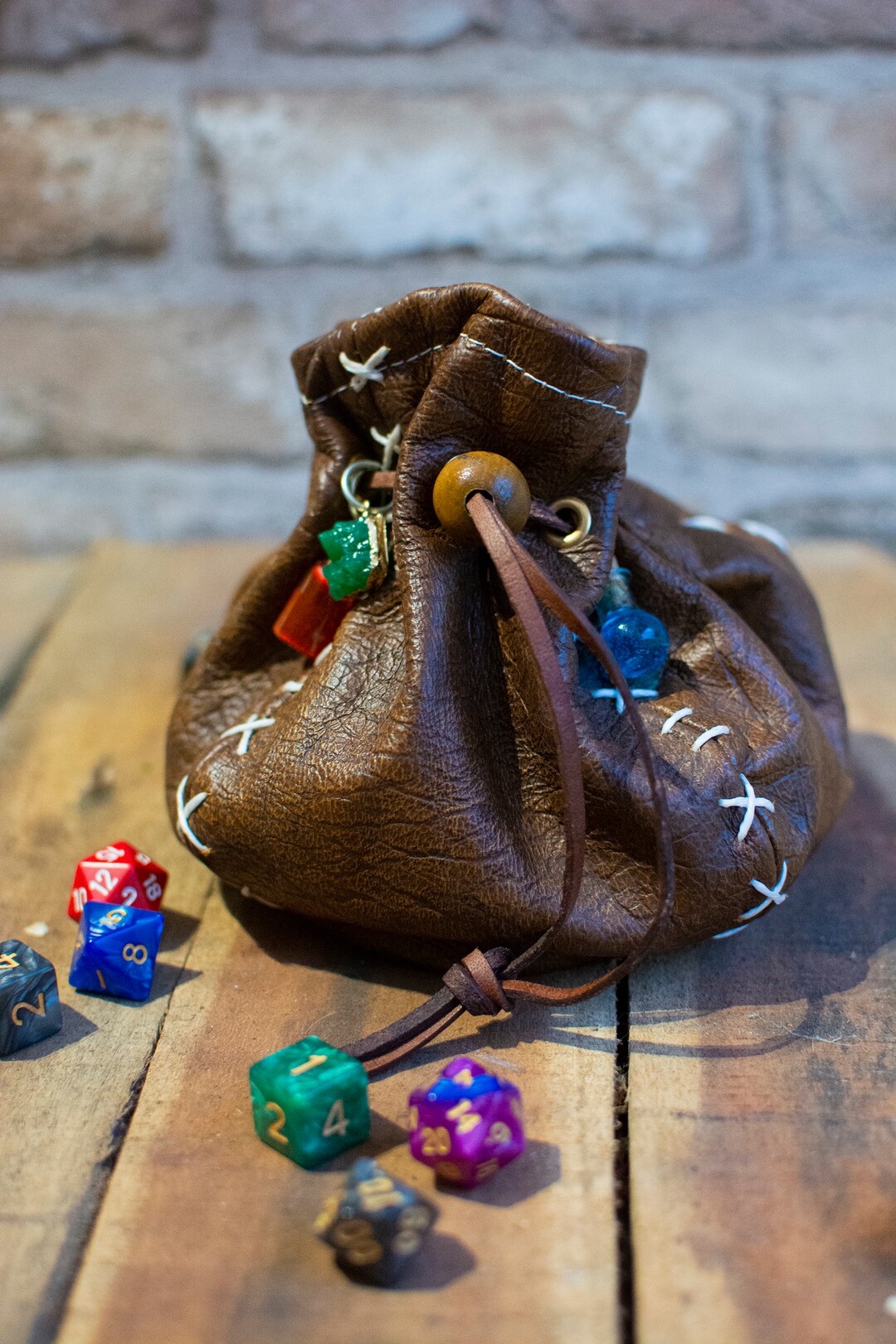 Adventurer's Pouch - Dice Bag - Dnd - Tabletop Gaming - TTRPG - Etsy