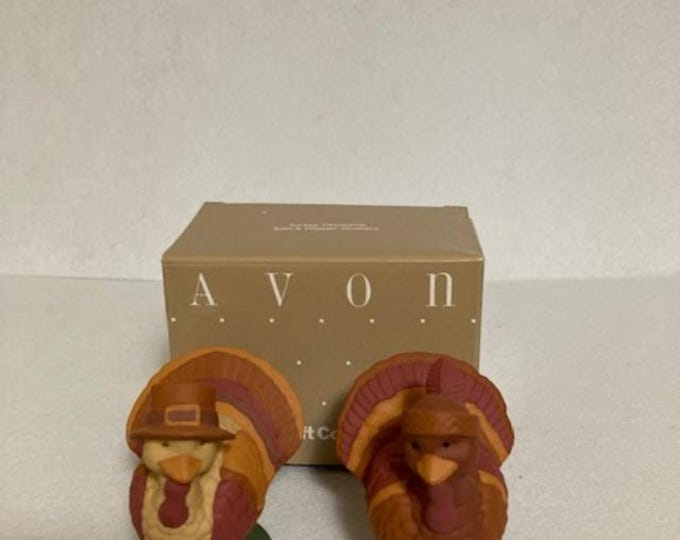 Avon - Turkey Twosome - Salt and Pepper Shakers - - Etsy