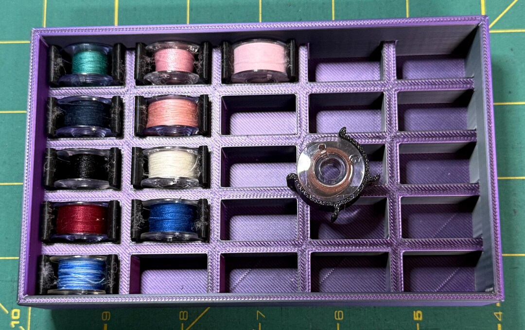 Class 15 Purple Bobbin Keepers With Matching Bobbin Tray-standard ...