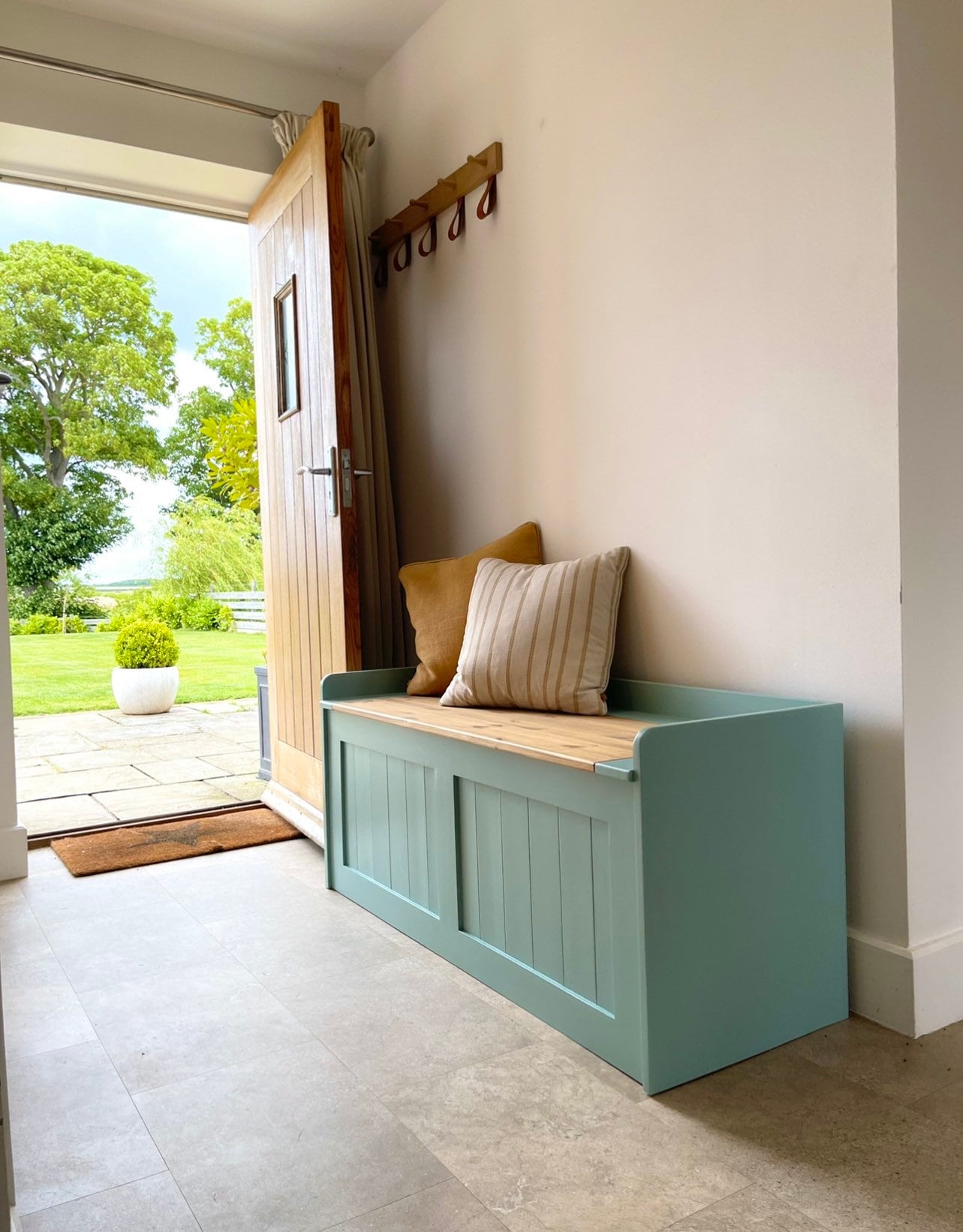 Hall Storage Bench Shoe Storage Bench Backless Bench Monks - Etsy UK