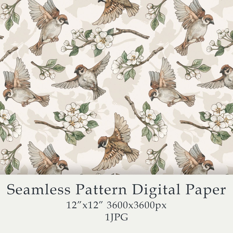 Sparrow Quilt Pattern - Etsy