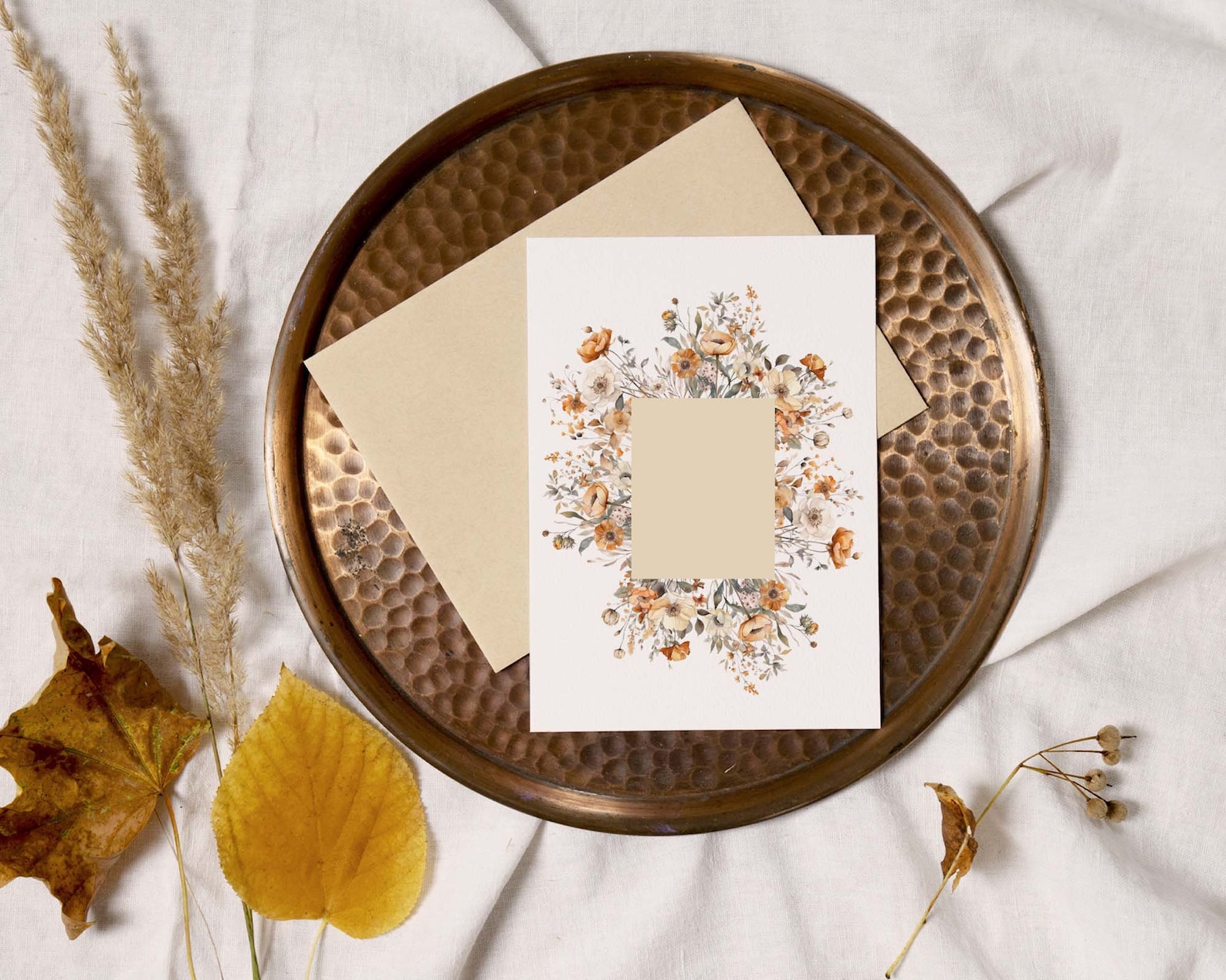 Watercolor Autumn Frames & Borders Clipart Fall Flowers Clip Art Fall ...