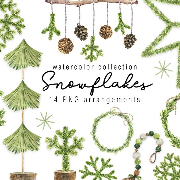 Snowflake Clip - Etsy