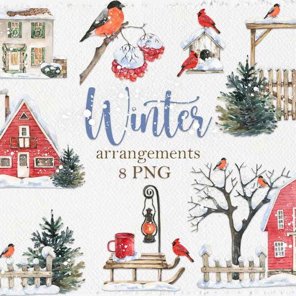 Rustic Winter Decor - Etsy