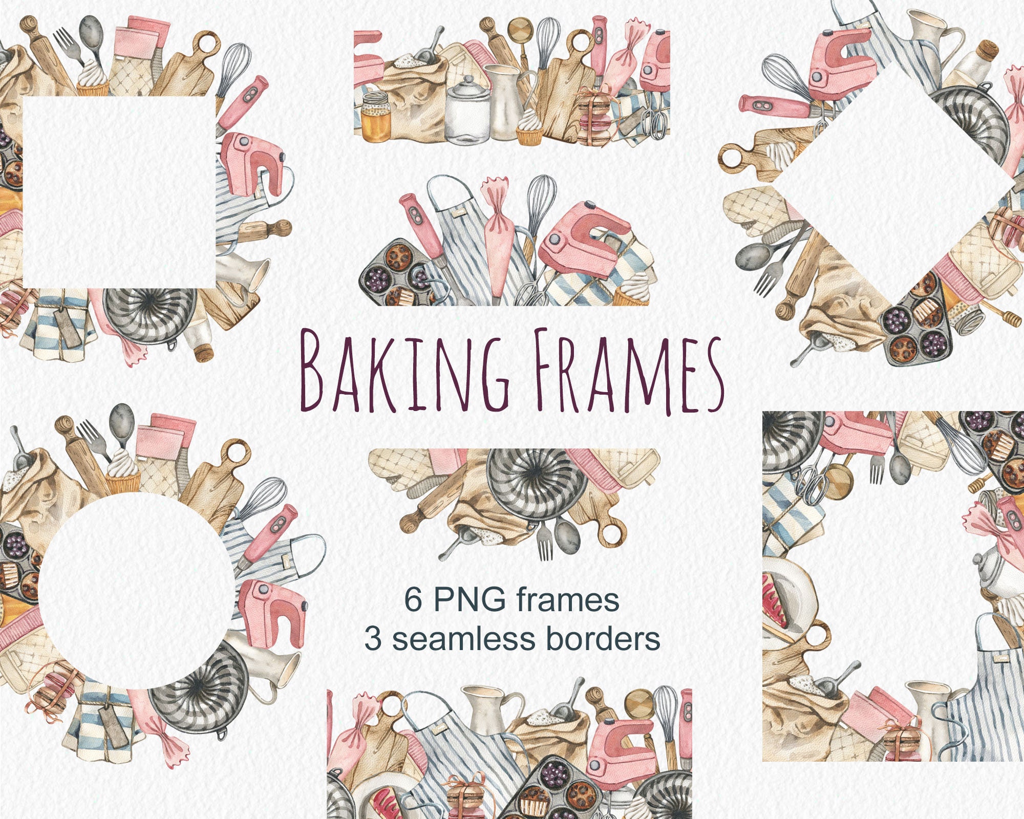Baking Clip Art Borders
