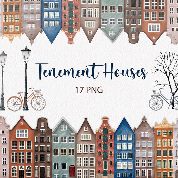 Hand Drawn House Clipart - Etsy