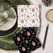 Watercolor Christmas Houses Digital Paper Seamless Pattern Digital ...