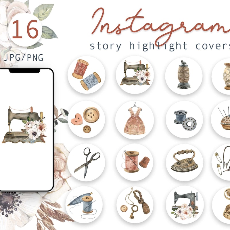 Instagram Highlight Icons - Etsy