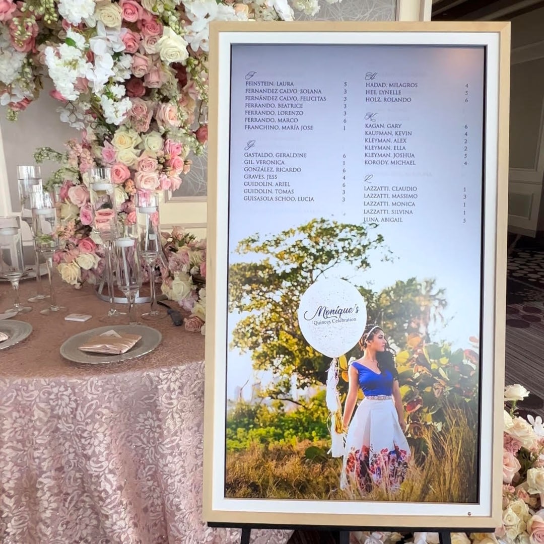 43" Digital Signage Frame W/ Gravity Sensor - Etsy