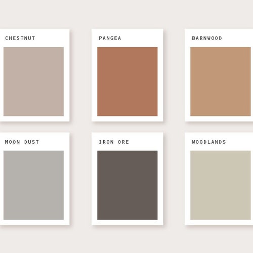 Polymer Clay Color Recipe Warm Earth Tones Polymer Clay - Etsy