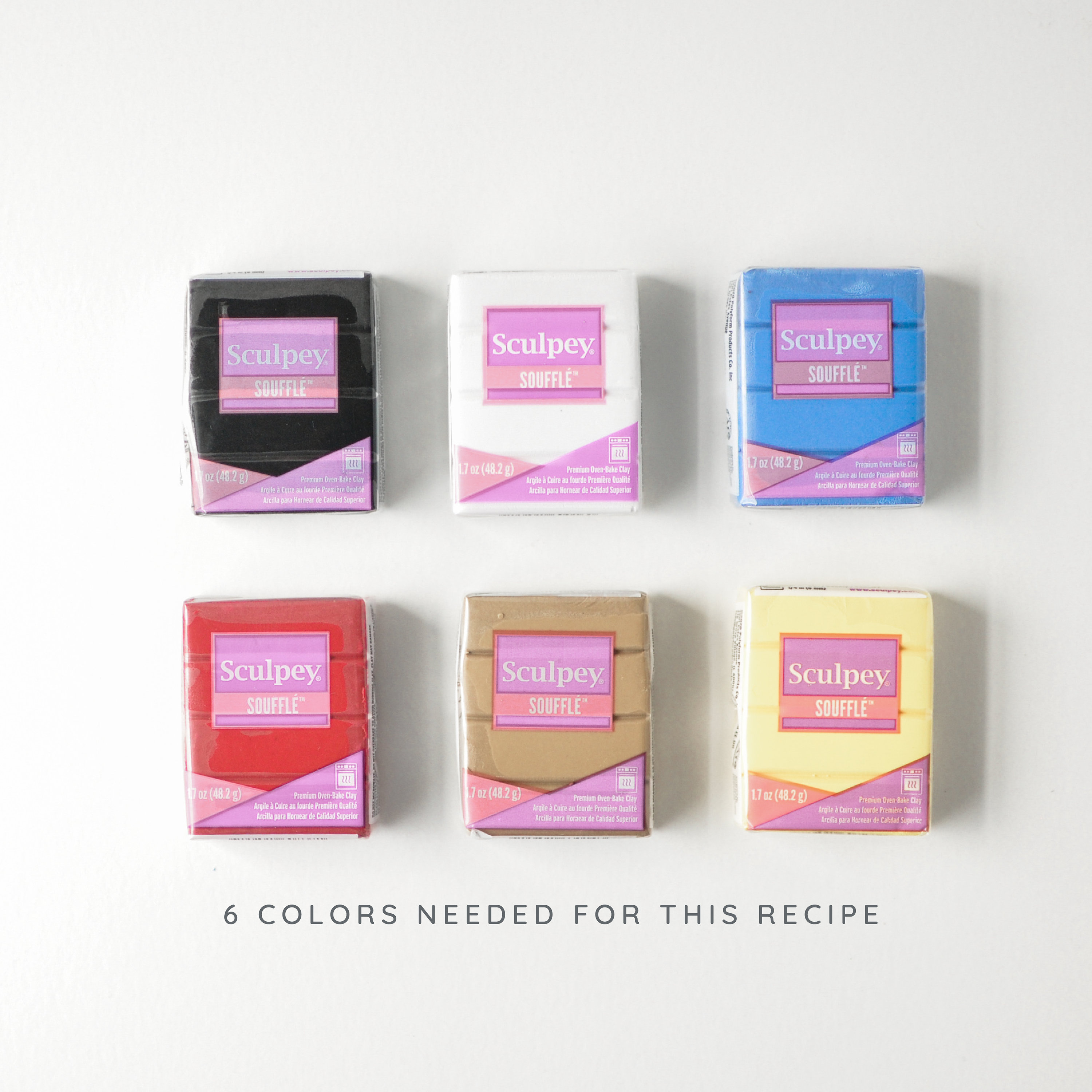 Polymer Clay Color Recipe Moody Earth Tones Polymer Clay - Etsy