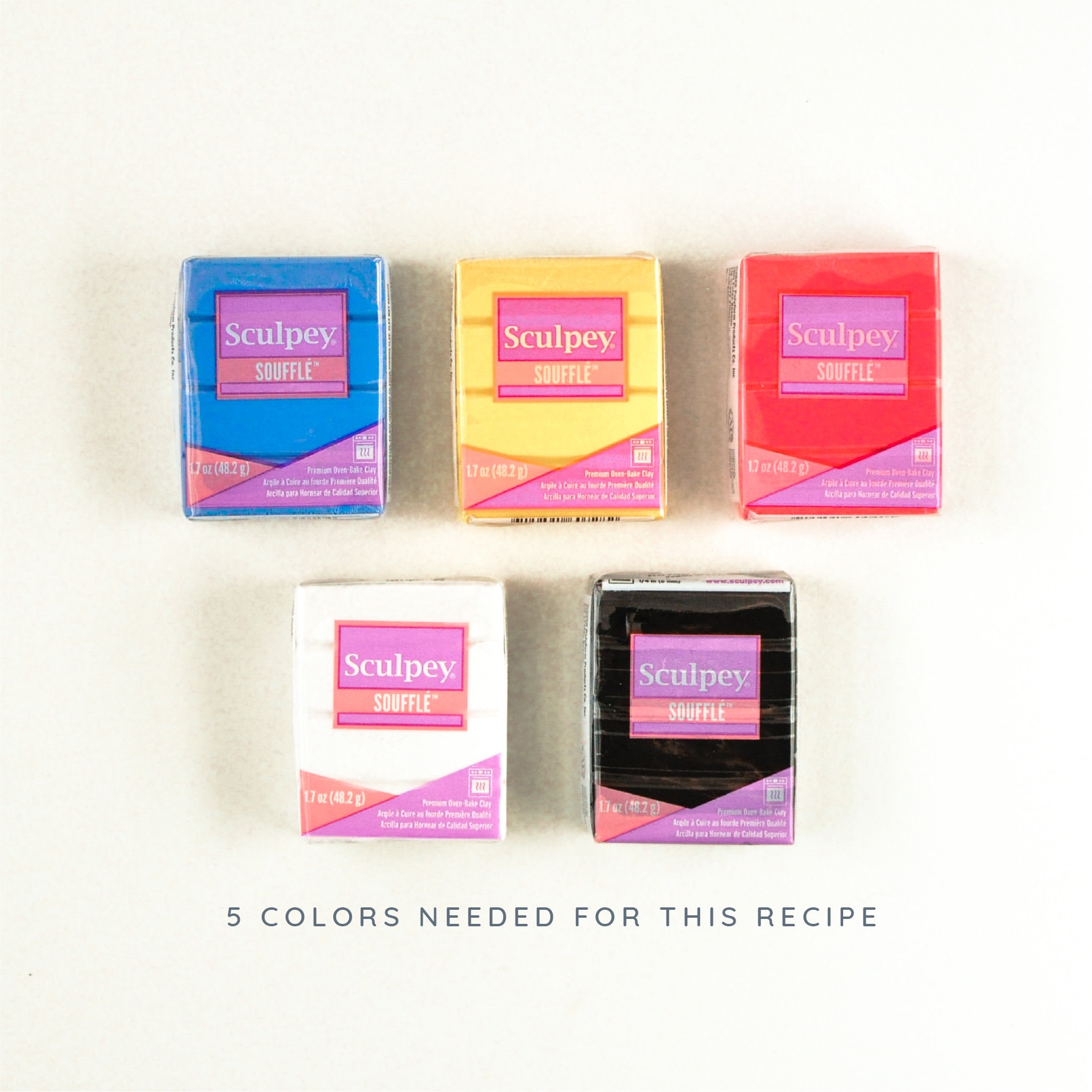 Polymer Clay Color Recipe Sculpey Souffle Copy Cat Latte - Etsy