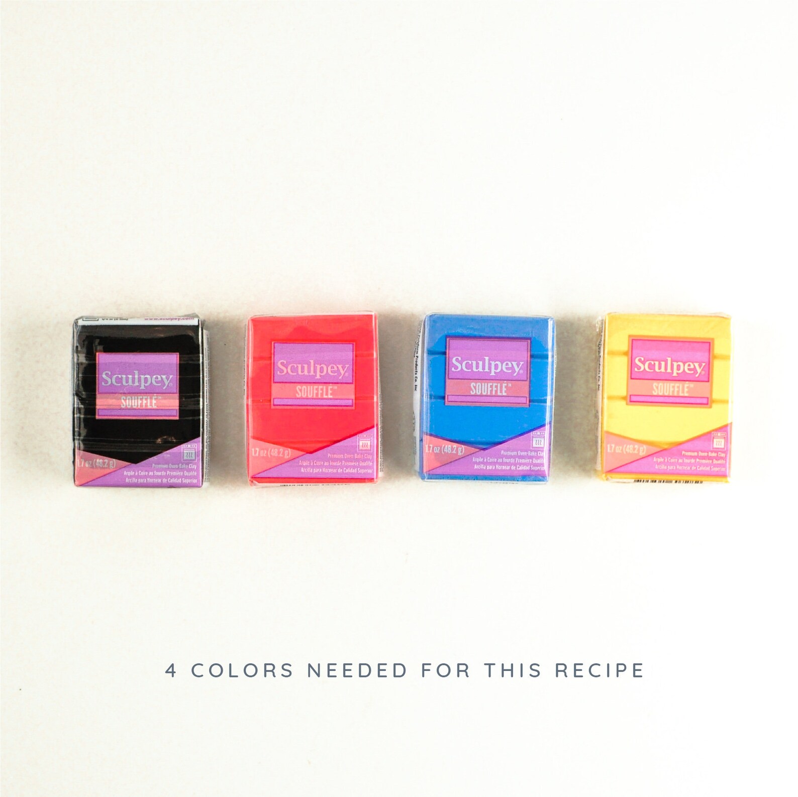 Polymer Clay Color Recipe Sculpey Souffle Copy Cat Cowboy | Etsy