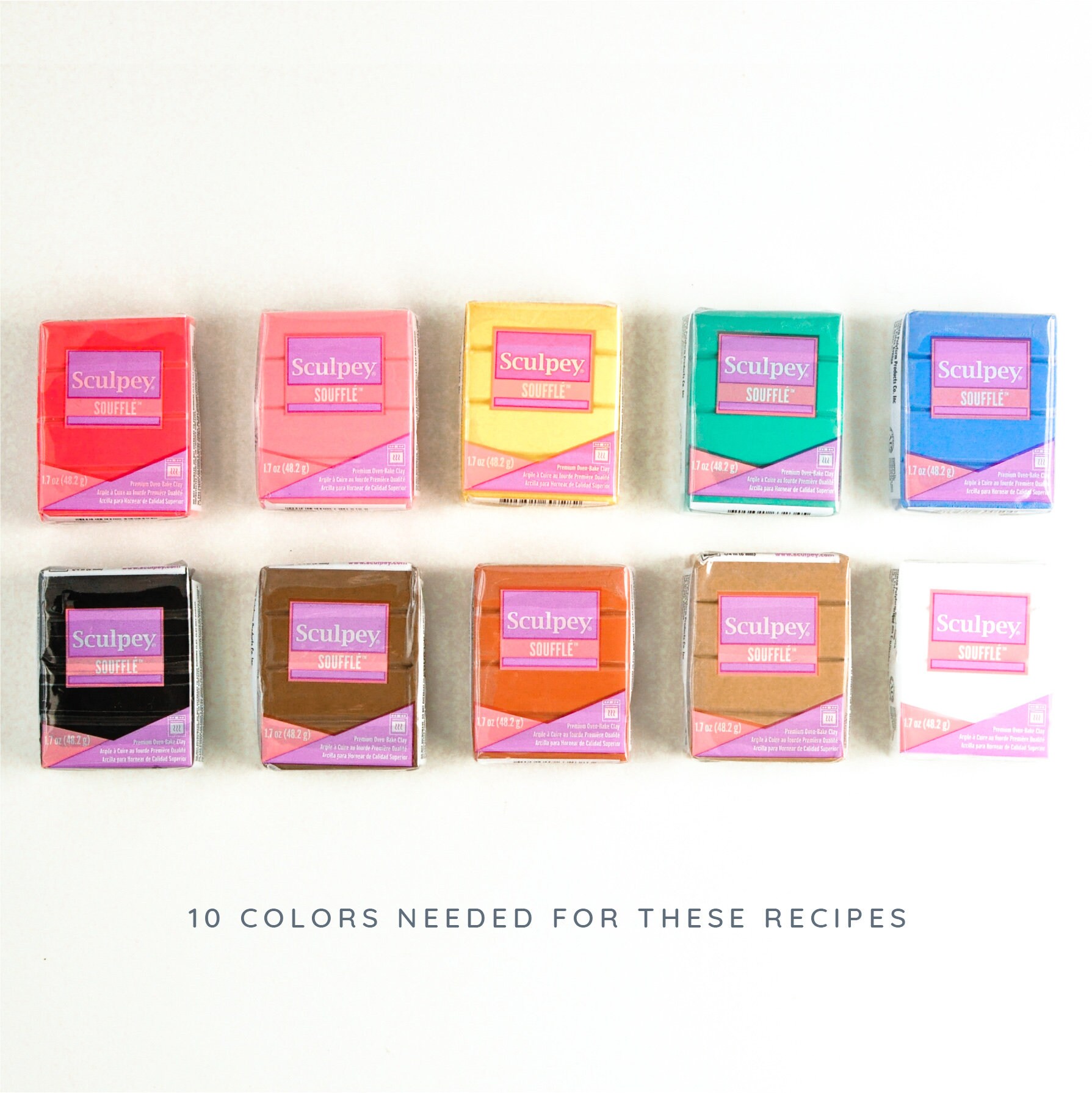 Polymer Clay Color Recipe Spring Magnolia Polymer Clay - Etsy