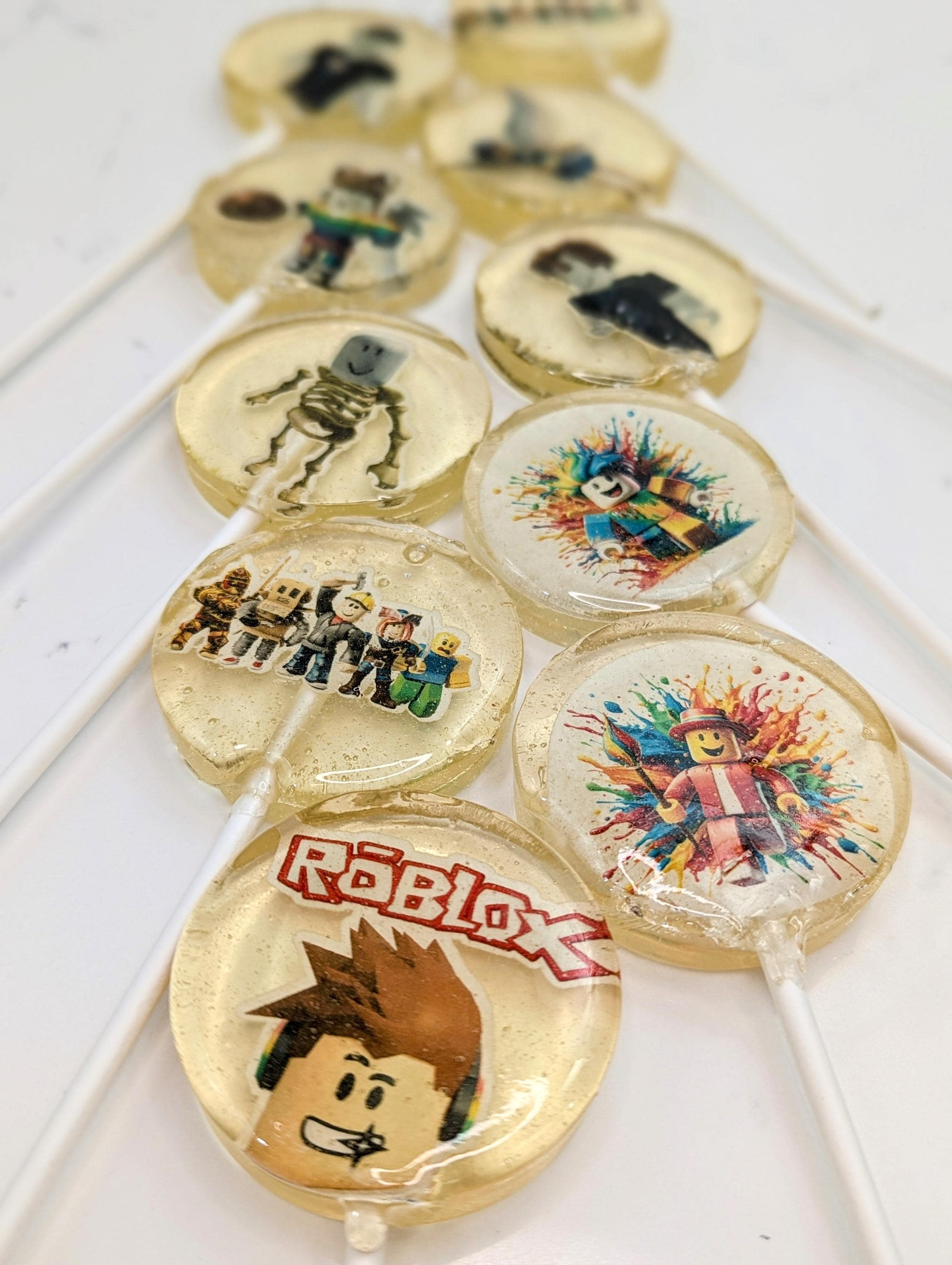 10 Custom Roblox Lollipops - Etsy