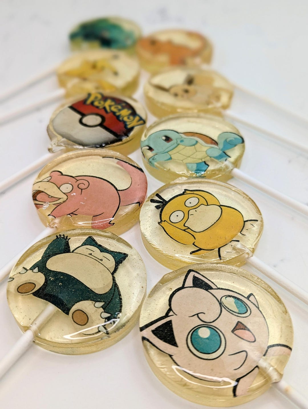 10 Custom Pokemon Lollipops - Etsy
