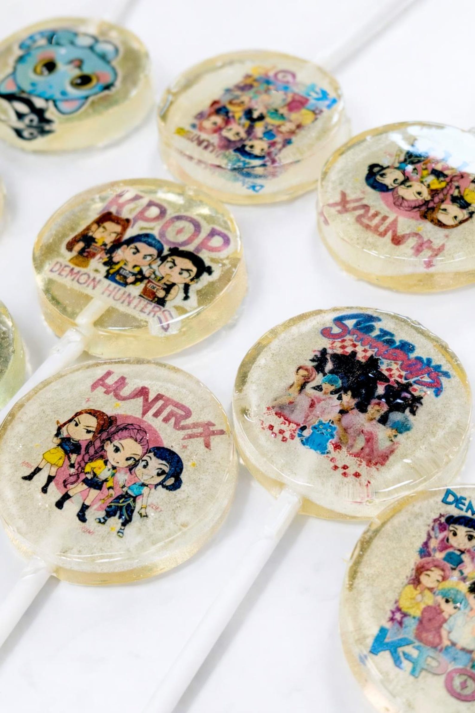 10 Custom K-pop Demon Hunters Lollipops - Etsy