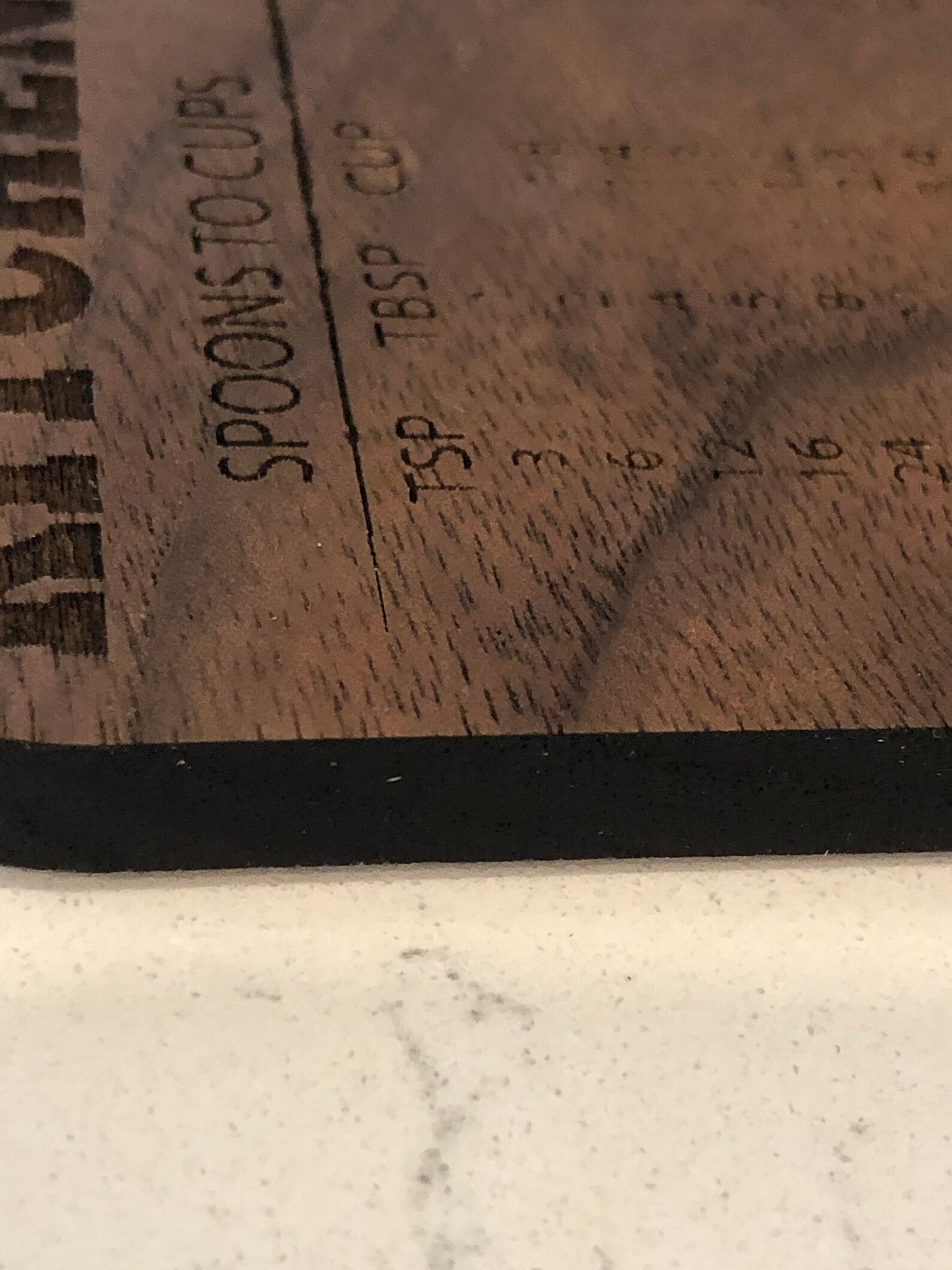 Walnut Refrigerator Kitchen Conversions Chart Wood - Etsy