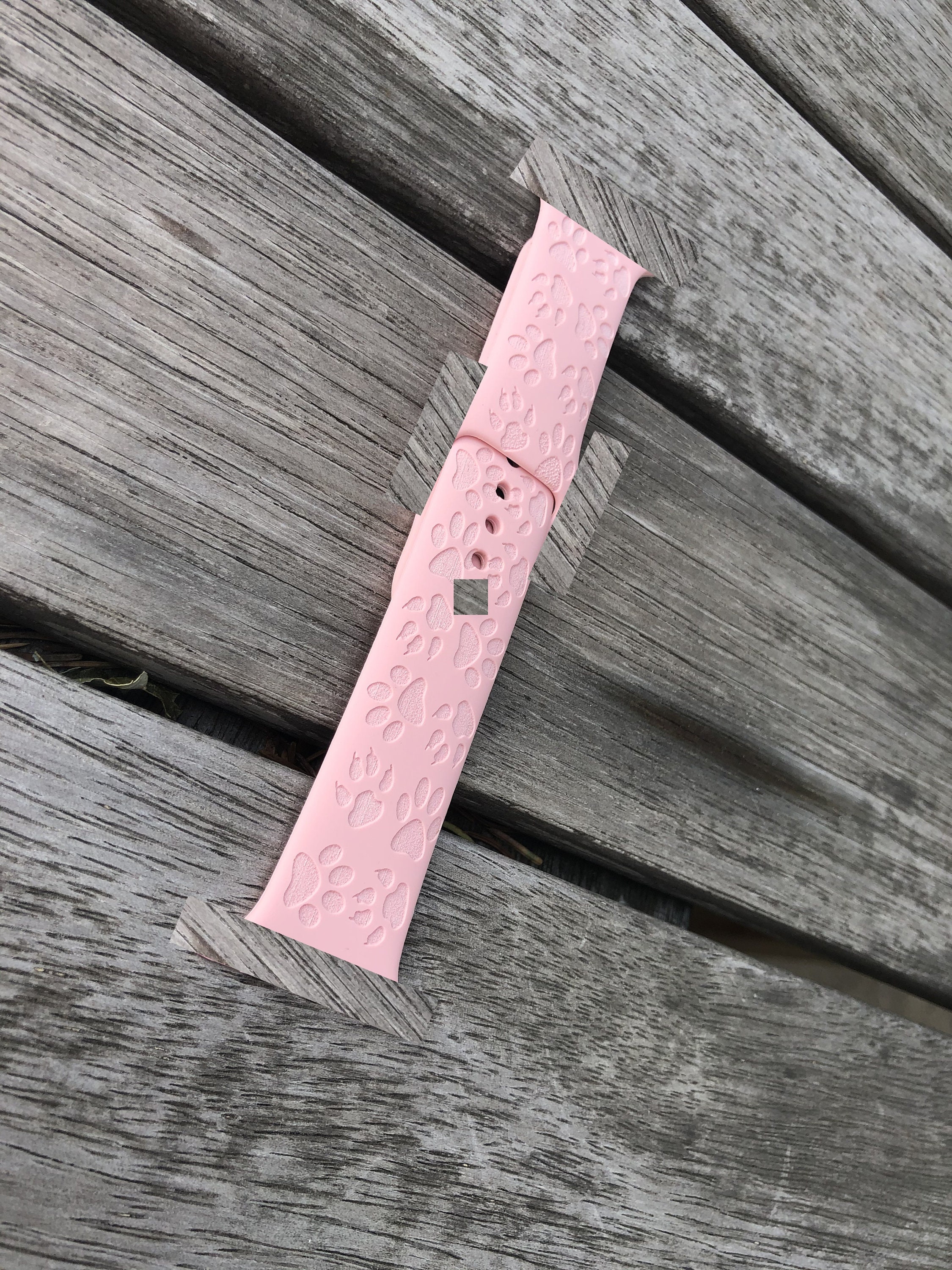 Dog Paws Laser Engraved Silicone Band Compatible with Smart | Etsy