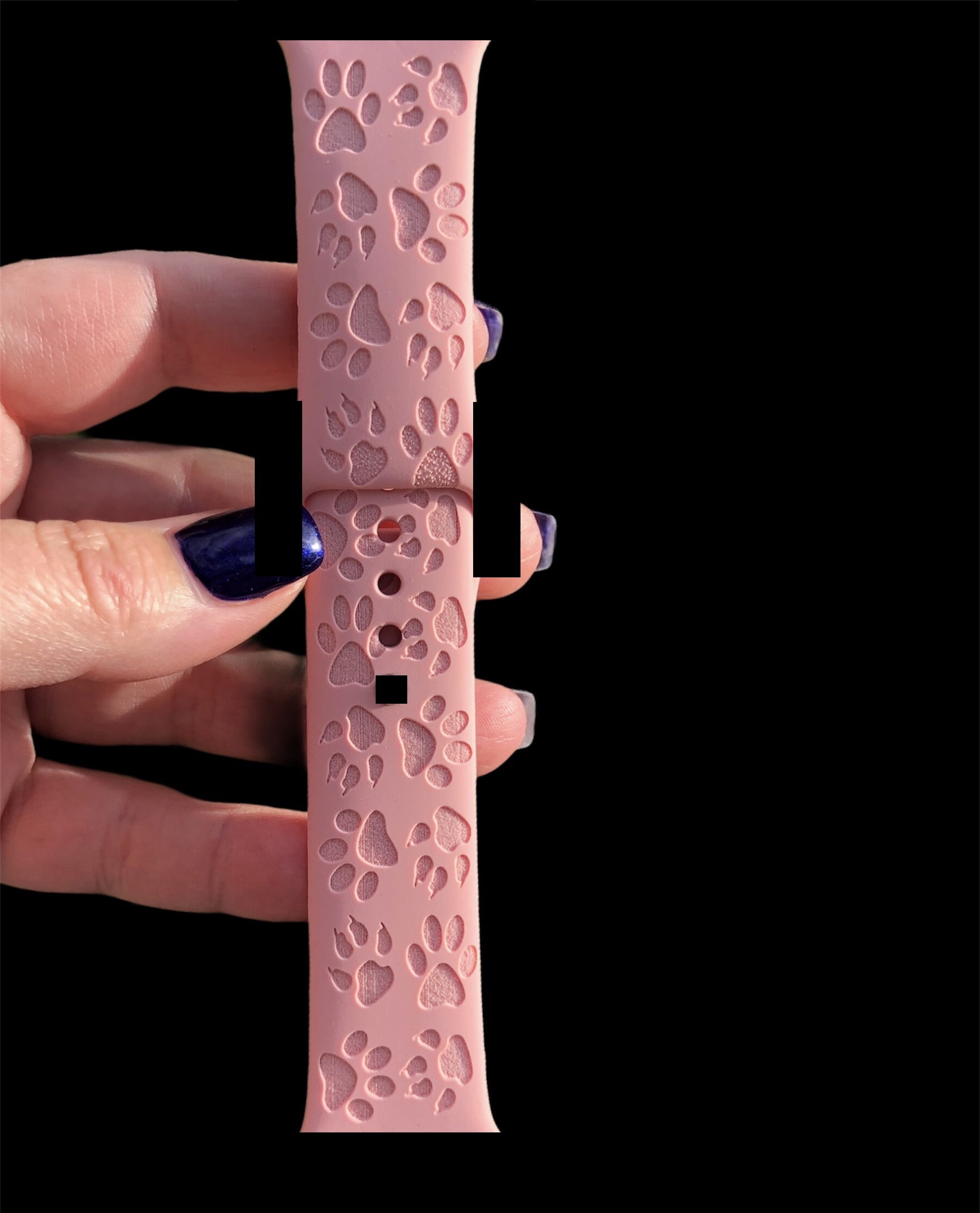 Dog Paws Laser Engraved Silicone Band Compatible with Smart | Etsy