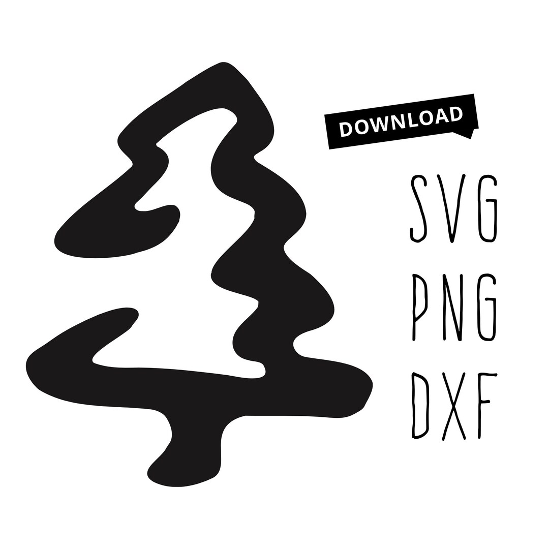 Fir Tree SVG DXF PNG Vector | Cricut Brothers | Canvas Silhouette ...