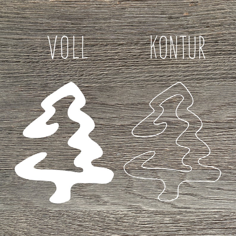 Fir Tree SVG DXF PNG Vector | Cricut Brothers | Canvas Silhouette ...