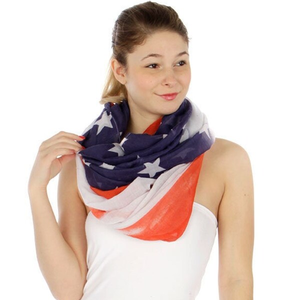 American Flag Scarf - Etsy