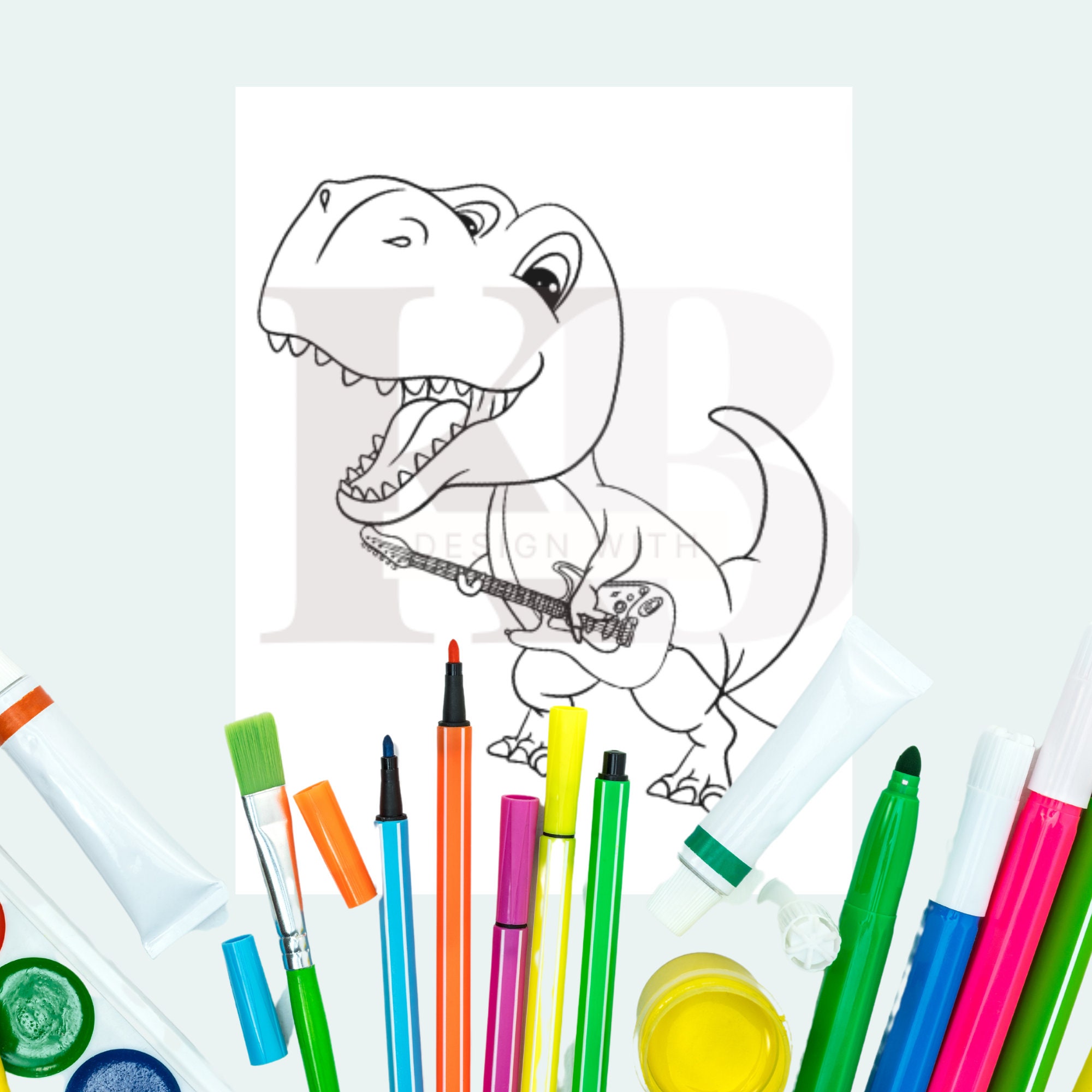 25 Digital Back-to-school Fun Coloring Pages 25 Pages Instant Download ...