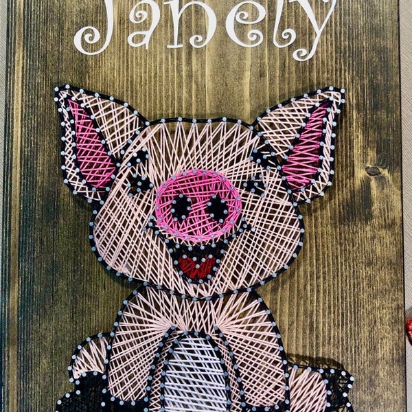 Pig String Art - Etsy