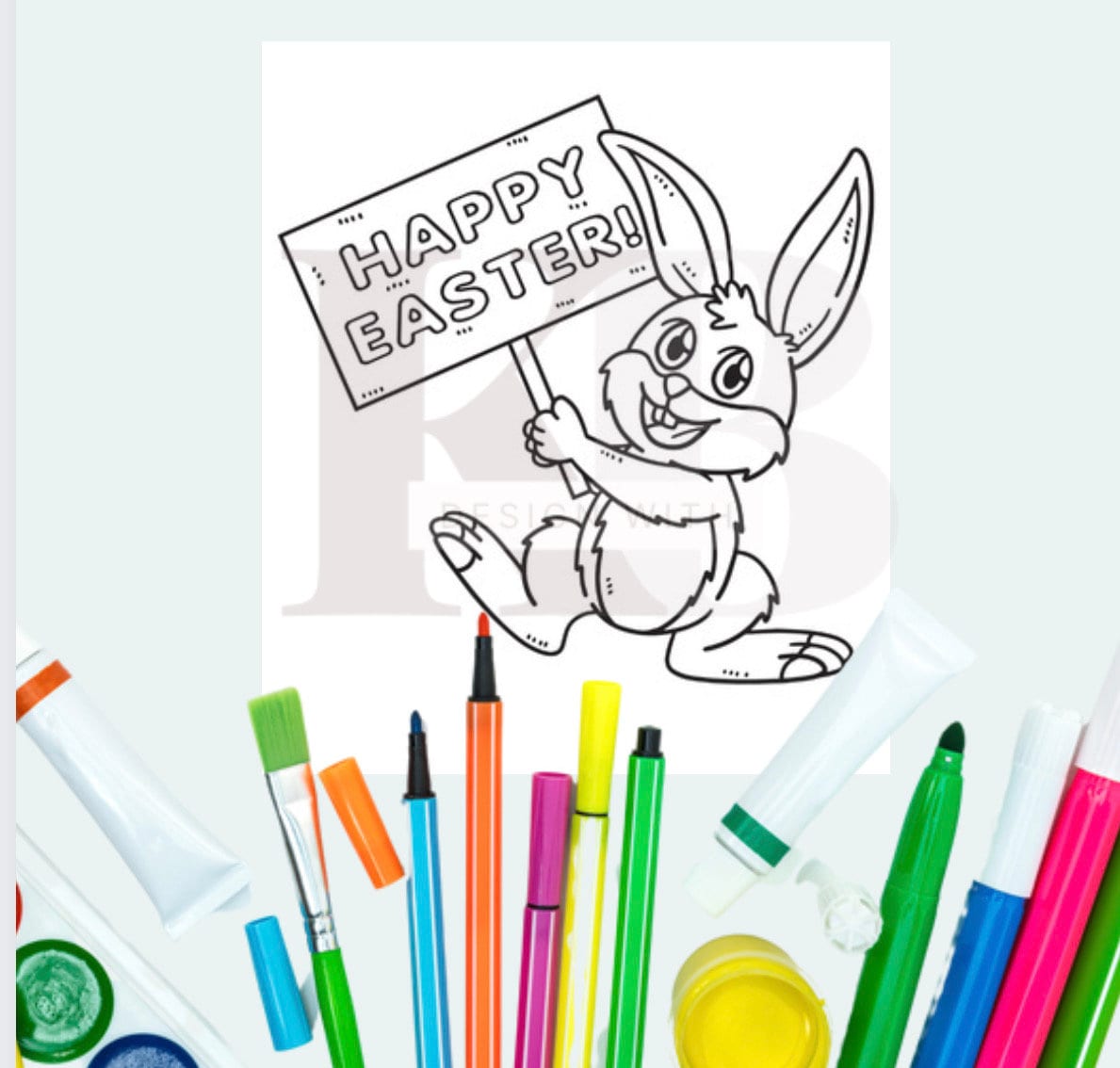25 Digital Easter Coloring Pages for Egg-citing Holiday Fun! -easter ...