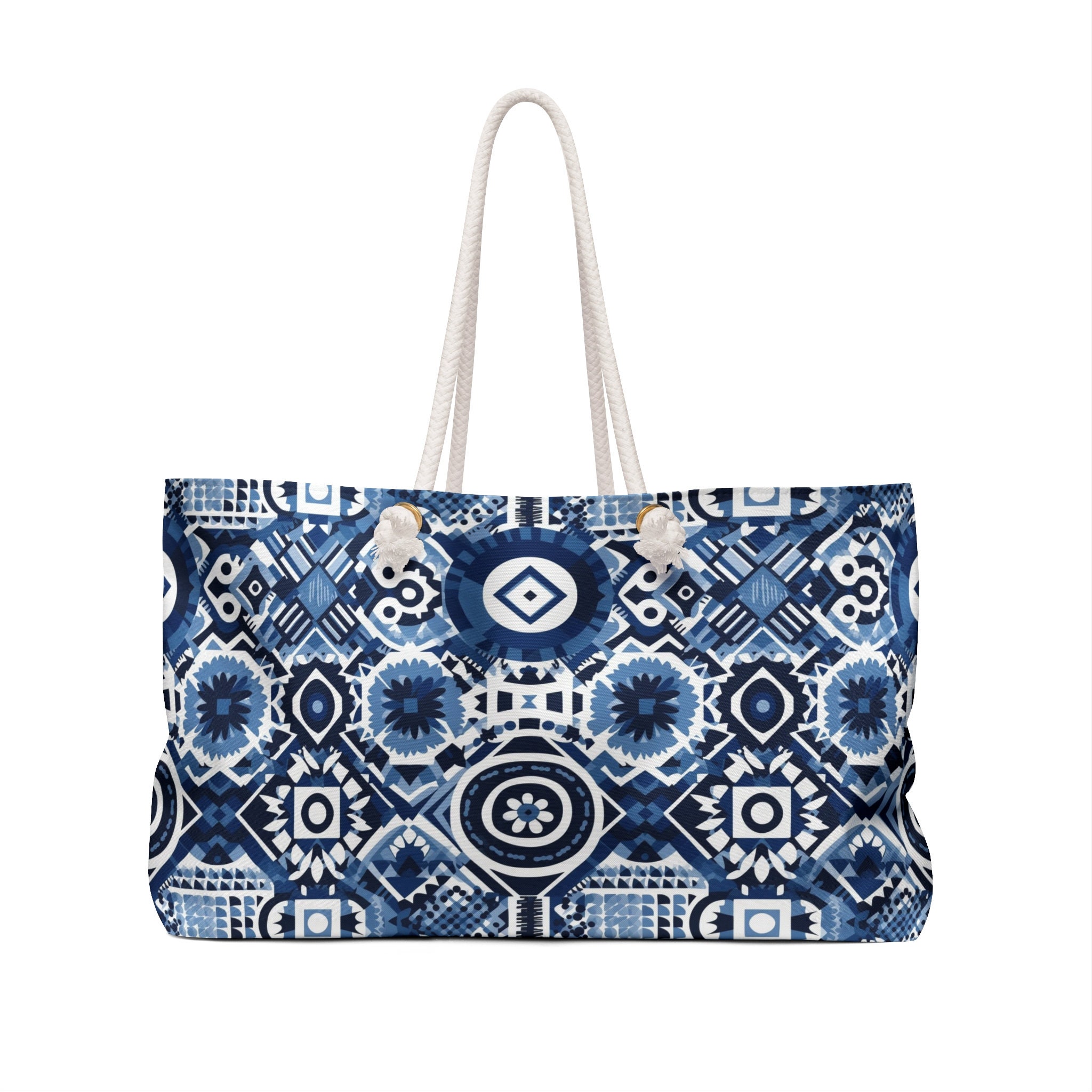 Weekend Tote Bag, Beach Bag, Large Carry-all, Large Tote Bag, Overnight ...