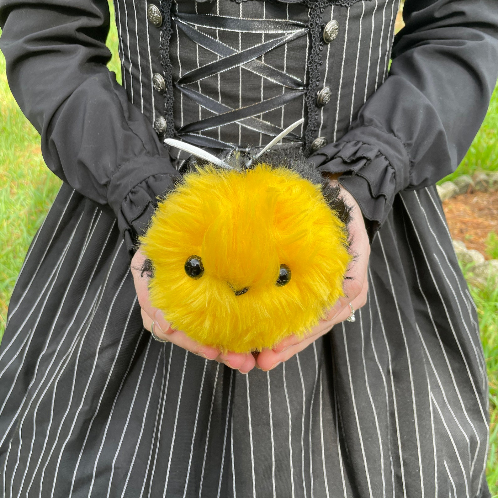 Bee Plushie Fluffy Cute Plush Bumblebee Sewed Stuffed - Etsy