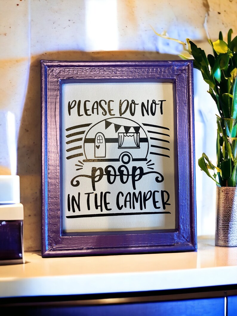 Do Not Poop in the Camper - Etsy