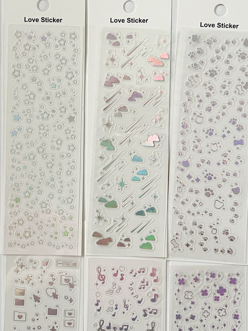 Kpop Sticker Sheet, Polco Decorating Stickers, Toploader Stickers - Etsy