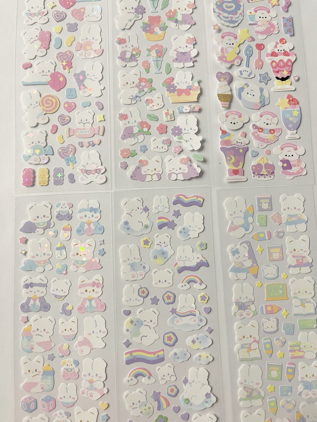 Kpop Stickers Toploader Sticker Sheets Polco Deco Sticker Sheets Korean ...