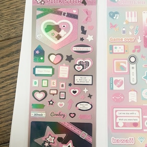 Kpop Stickers | Toploader Sticker Sheets | Polco Deco Sticker Sheets ...