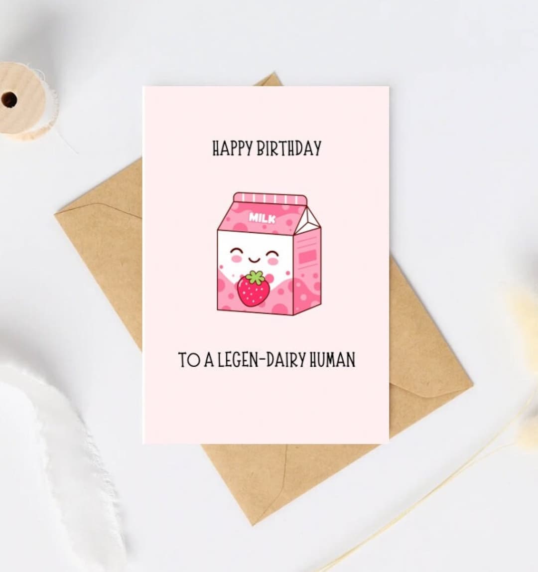 Cute Birthday Card Pun Birthday Card Funny Birthday Card - Etsy