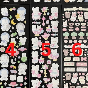 Kpop Stickers | Toploader Sticker Sheets | Polco Deco Sticker Sheets ...