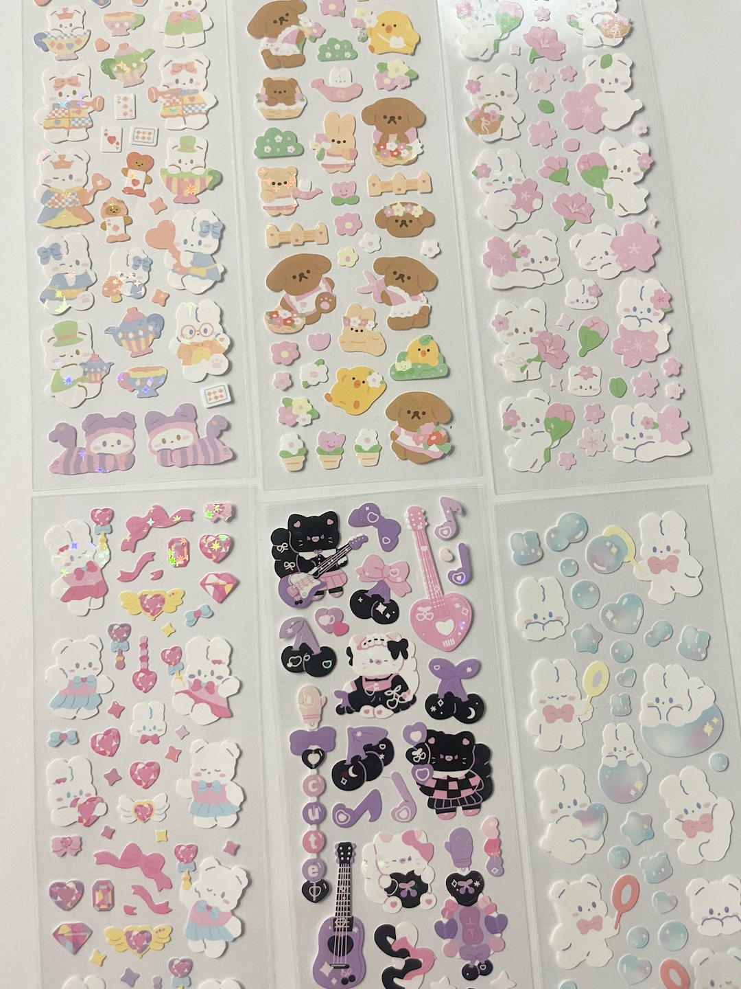 Kpop Stickers Toploader Sticker Sheets Polco Deco Sticker Sheets Korean ...