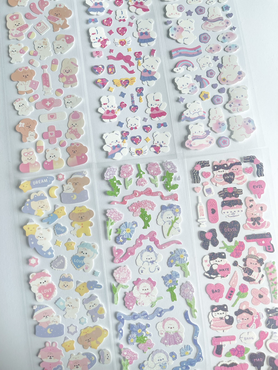 Kpop Stickers, Toploader Sticker Sheets, Deco Sticker Sheets - Etsy
