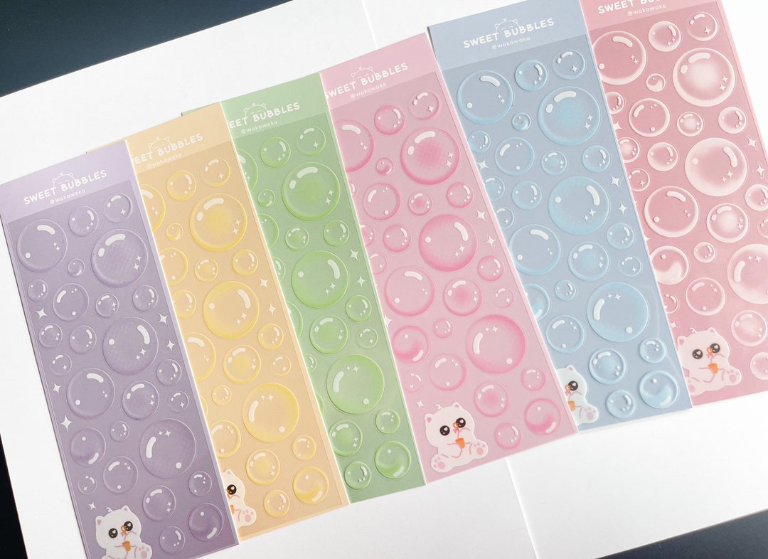 Polco Bubble Stickers | Kpop Deco Stickers | Toploader Stickers ...