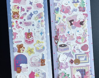Kawaii Sticker Sheets, Cute Sticker Sheets - Etsy