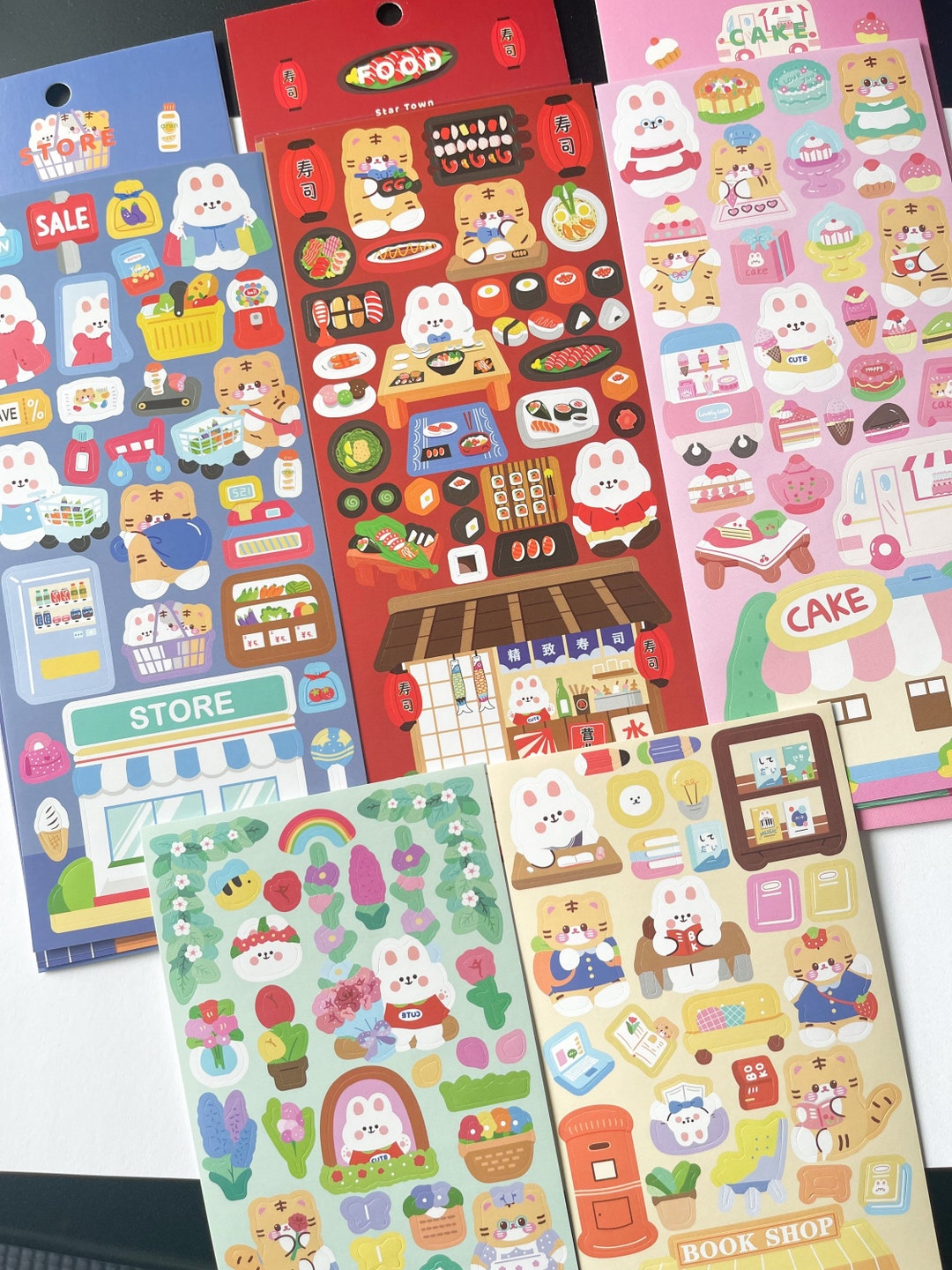 Kawaii Sticker Pack | Kpop Stickers |kawaii Sticker Sheets - Etsy