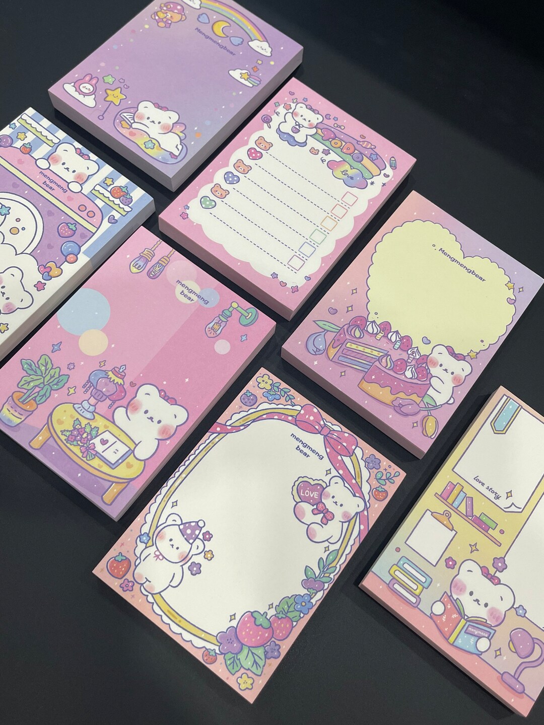 Cute Memo Pad, Penpal Essentials, Kawaii Notepads - Etsy