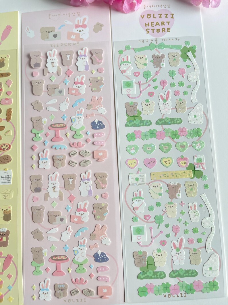 Kpop Toploader Polco Deco Sticker Sheets | Kawaii Sticker Sheets | Cute ...