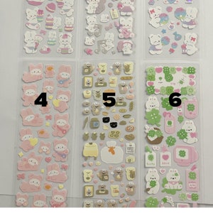 Kpop Stickers Toploader Sticker Sheets Polco Deco Sticker Sheets Korean ...